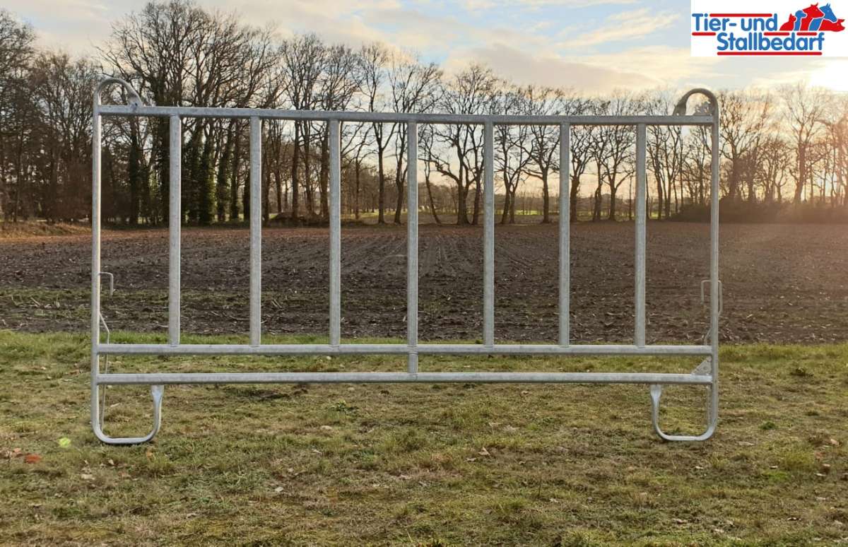 Fressgitter Panel 3m Länge, 1,70m Höhe | Pferdeboxen | Pferde | Tier- und Stallbedarf